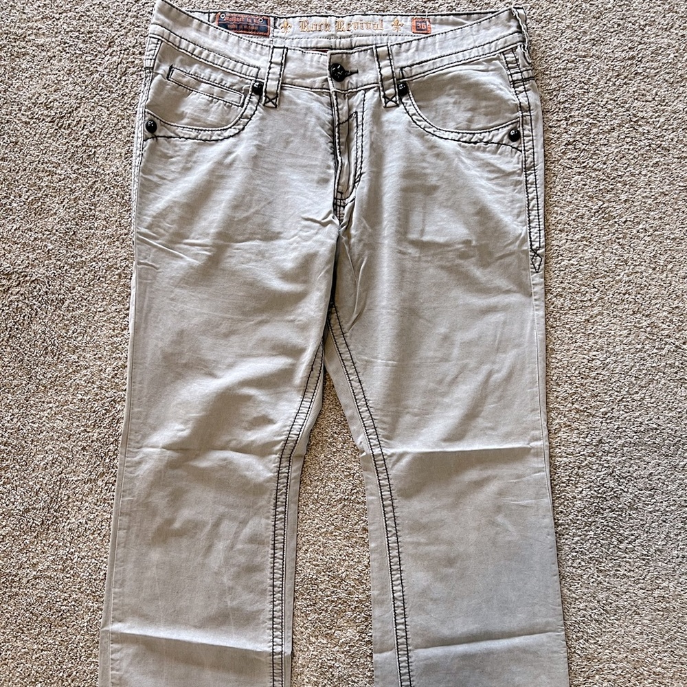 Rock Revival Pants W/ Small Spot On Leg. - Gem